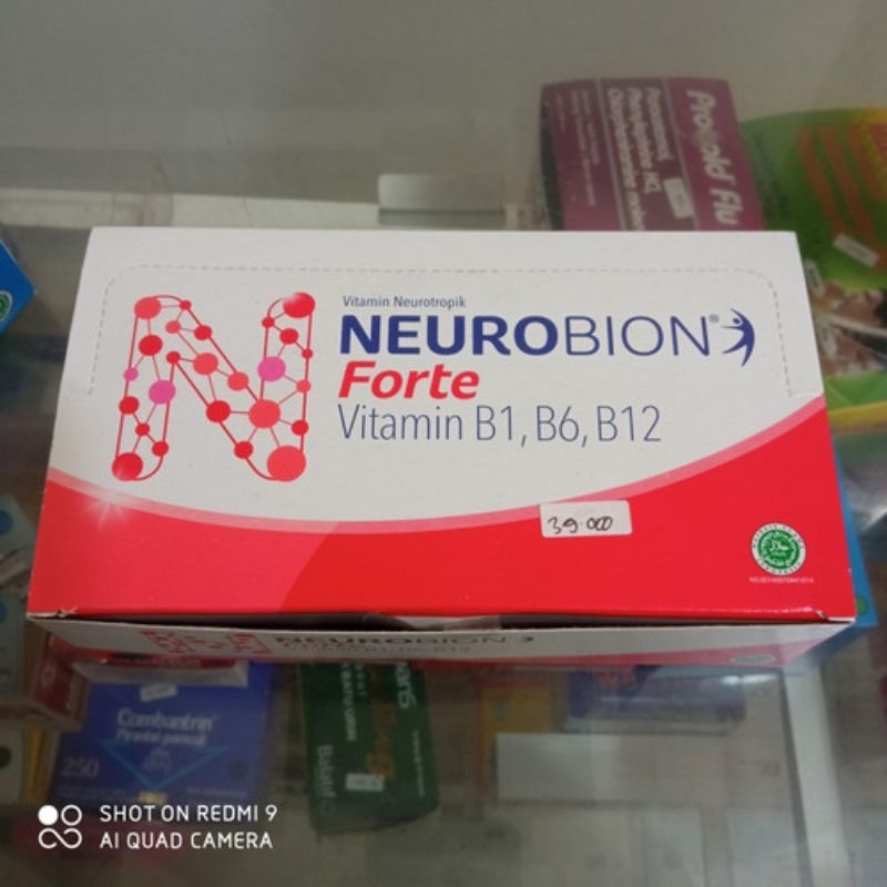 Jual NEUROBION pink Forte box isi 25 strip | Shopee Indonesia