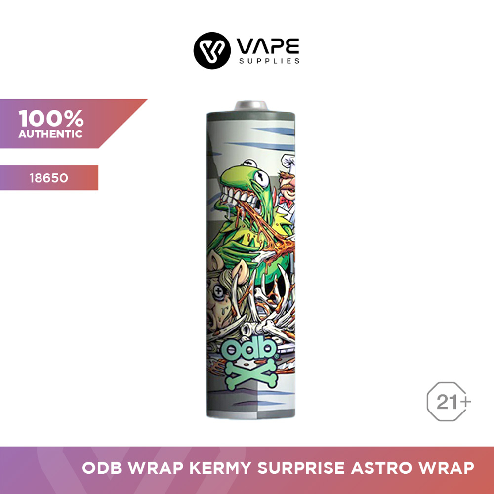 Jual ODB Wrap Kermy Surprise Battery Wrap 18650 Authentic | Shopee ...