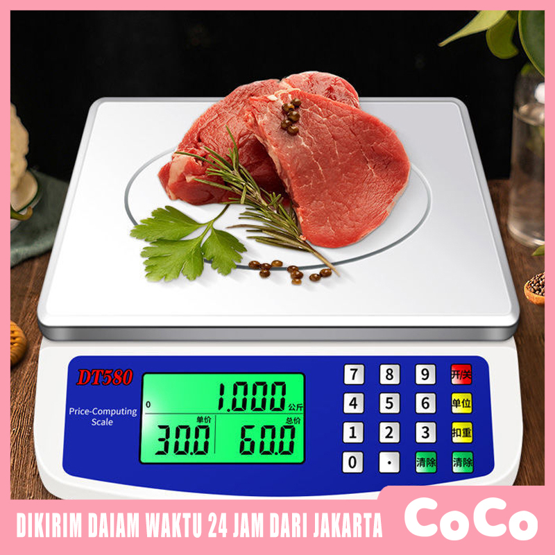 Jual Timbangan Buah 30kg /Digital Computing Scale/Timbangan Digital ...