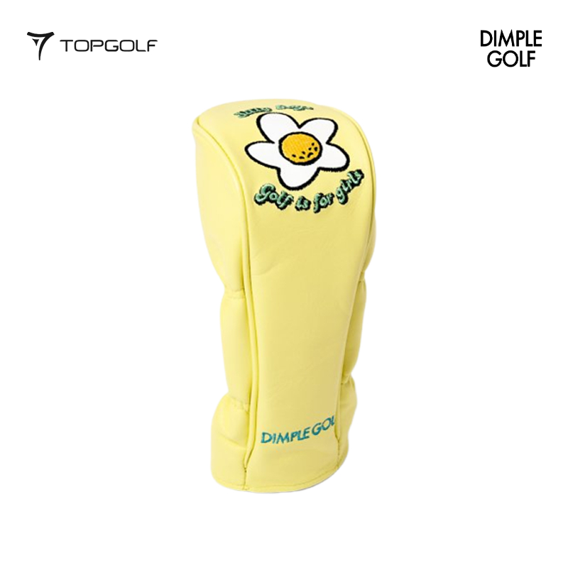 Jual Driver Head Cover Dimple Silly Boys Yellow | Head Cover Golf ...