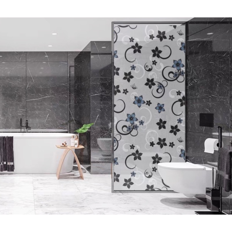 Jual Stiker Kaca Sticker Kaca Jendela L90Cm x P50Cm Bermotif Wallpaper ...