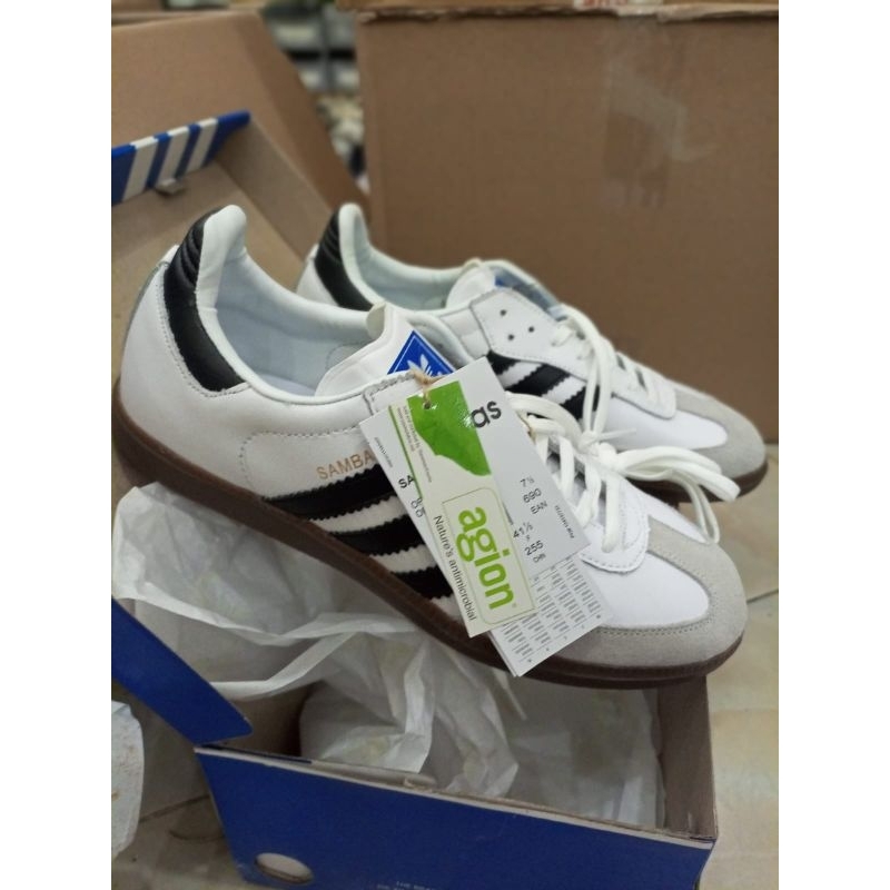 Jual Sepatu Adidas Samba Putih ( Made in Jerman) | Shopee Indonesia