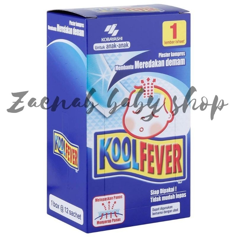 Jual KOOLFEVER ANAK 1 BOX ISI 12 SACHET | Shopee Indonesia