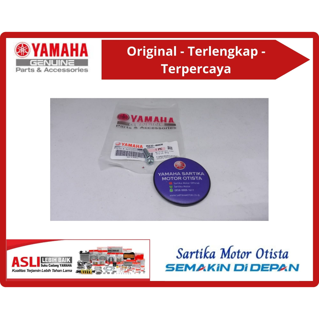 Jual Original Bolt Flg. Deep Recess (BAUT COVER RADIATOR) Yamaha Freego ...