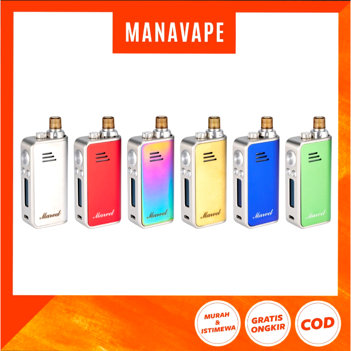 Jual MARVEL HOTCIG POD KIT 30W AUTHENTIC | Shopee Indonesia