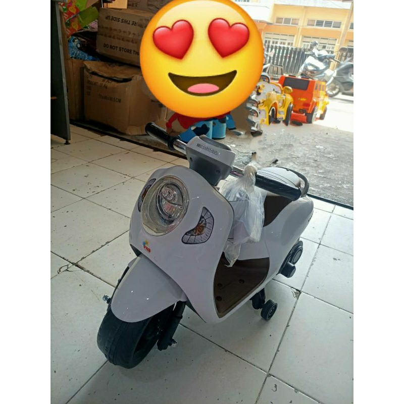Jual Motor Aki Cas Anak Scoppy Mini K 611C (Makassar) | Shopee Indonesia
