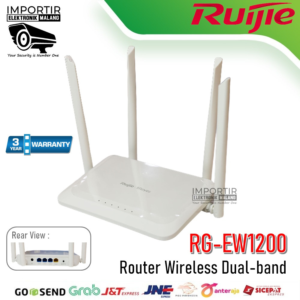 Jual Router Wireless Dual-band RUIJIE RG-EW1200 - IEM | Shopee Indonesia