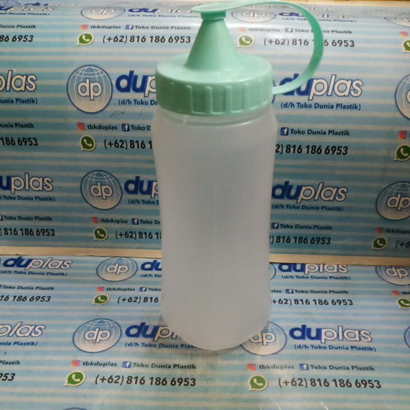 Jual Botol Saus Kecap Mayo Saos Sambal 500 ml / Dressing Pot TW-KB 01 ...