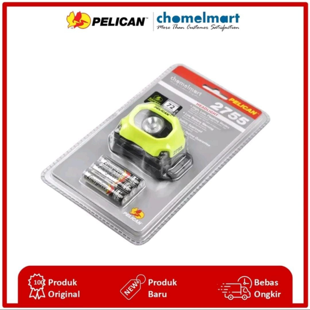 Jual SENTER KEPALA PELICAN/ FLASHLIGHT LED 2755 ISTANAPANCITTE | Shopee ...