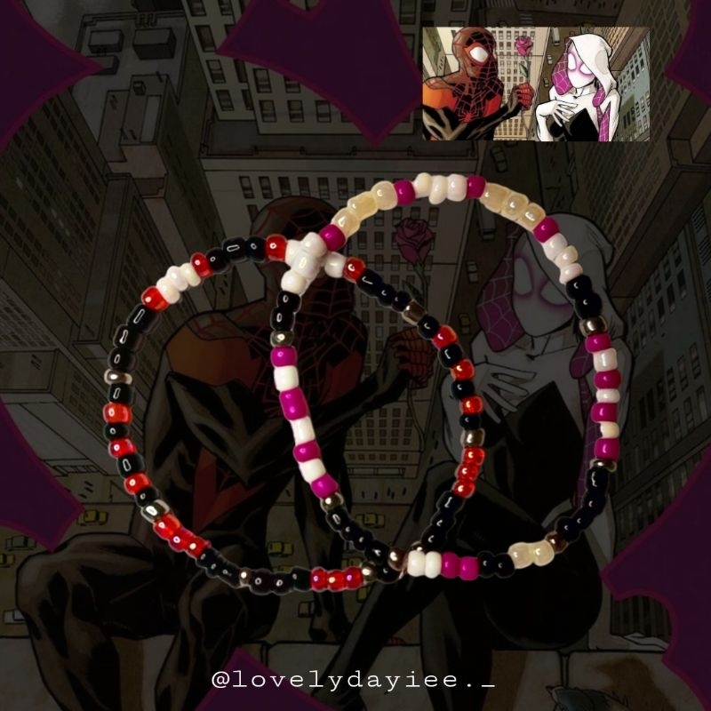 Jual Spiderman Bracelets part2 - Gelang karakter ispirasi by Spiderman ...