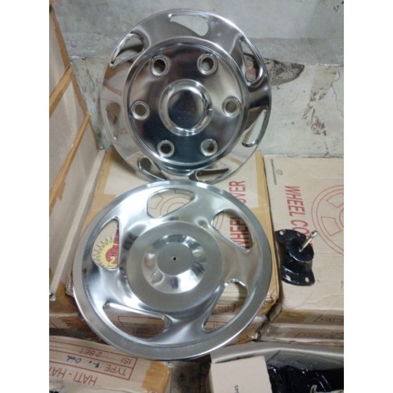Jual weldop dop roda truck bis medium ring 16 lubang 6 model oval/kipas ...