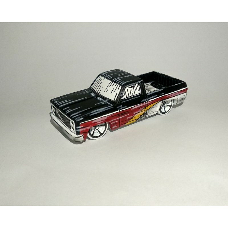 Jual Hotwheels 83 Chevy Silverado custom | Shopee Indonesia