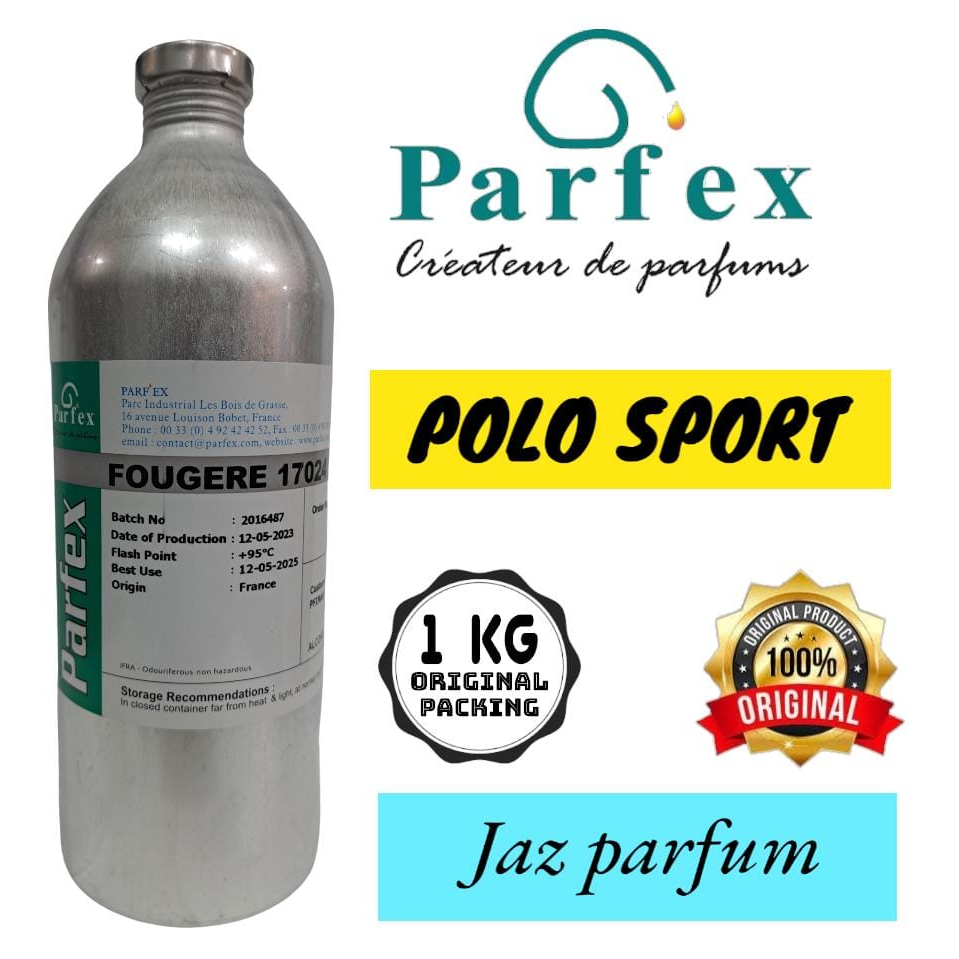 Jual (1KG) FOUGERE BY PARFEX SEGEL BIBIT PARFUM MURNI POLO SPORTI SEGEL ...