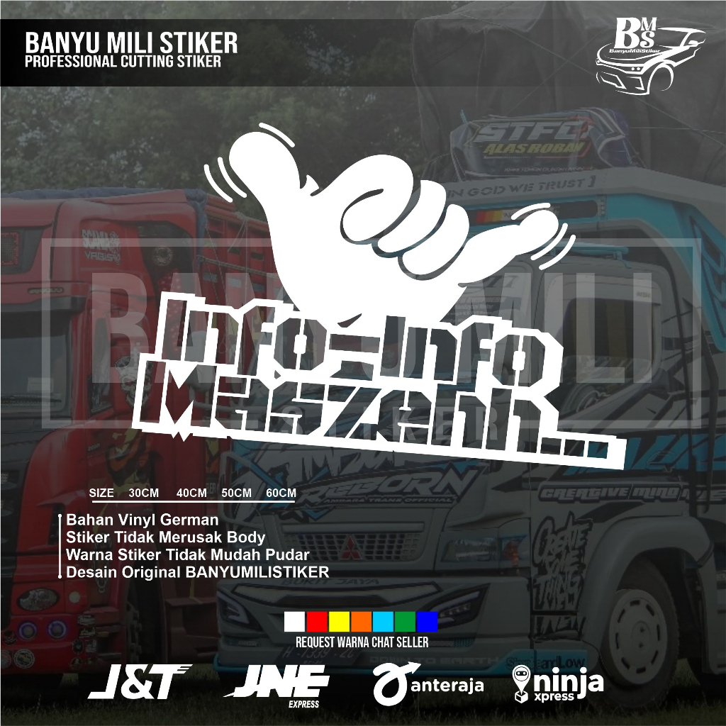 Jual Stiker sticker kaca info info maszeh stiker variasi kaca mobil ...
