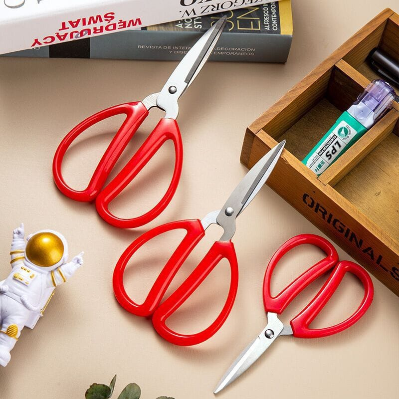 Jual gunting merah serbaguna/gunting merah stainless multifungsi ...