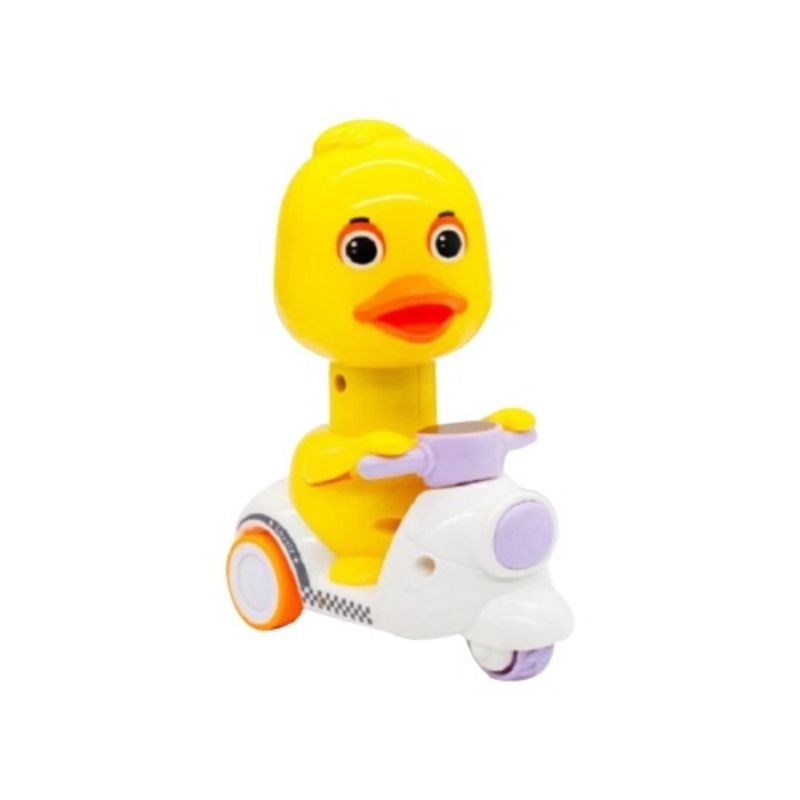 Jual Mainan Anak Tekan Mainan Bentuk Bebek Sepeda Motor Vespa Tekan ...