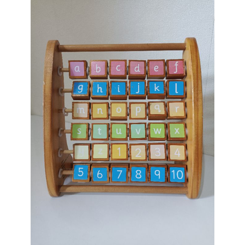 Jual ELC Wooden Alphabet Teaching Frame | Shopee Indonesia