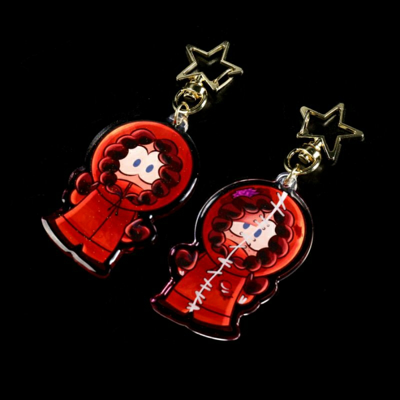 Jual READY South Park Epoxy Glitter Keychain | kenny mccormick stan ...