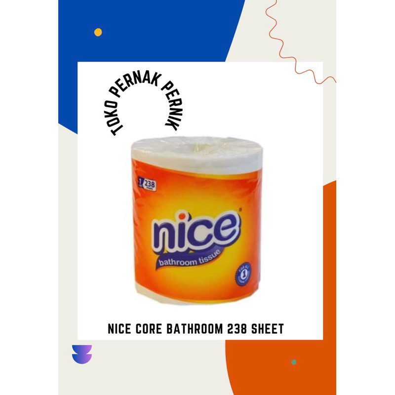 Jual Tisu NICE Core Bathroom roll 238 sheet | Shopee Indonesia