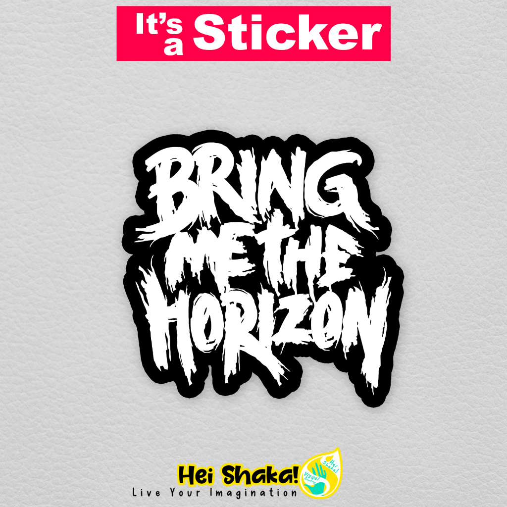 Jual Stiker Bring Me The Horizon BMTH Sticker Musik Band Vinyl Anti Air ...
