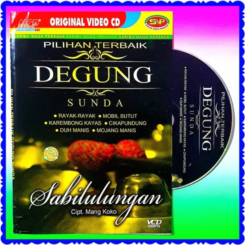 Jual KASET VCD ORIGINAL DEGUNG SUNDA-MUSIK INSTRUMEN SUNDA-LAGU SUNDA ...