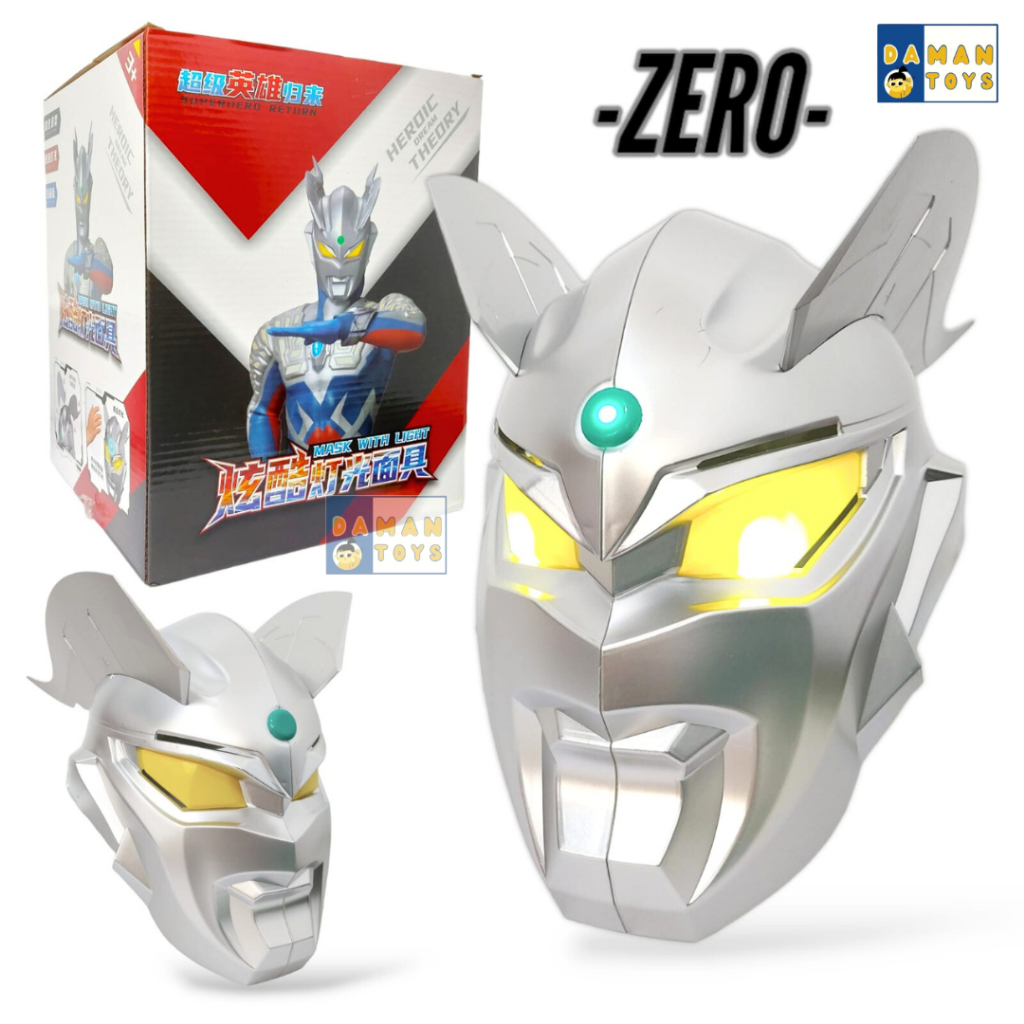 Jual Mainan Topeng Ultraman Zero (Tidak Bisa Lihat Keluar) | Shopee ...