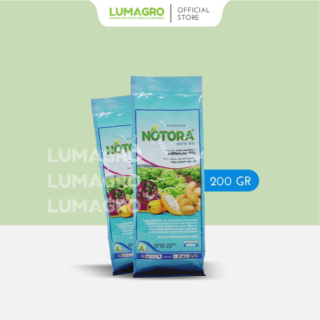 Jual Fungisida Notora 200gr Mankozeb Valifenalat Pembasmi Penyakit ...