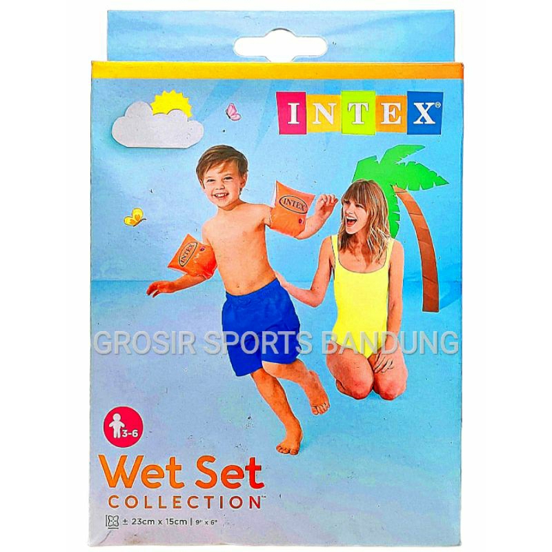 Jual PELAMPUNG BAN TANGAN RENANG 58642 INTEX ORIGINAL | Shopee Indonesia