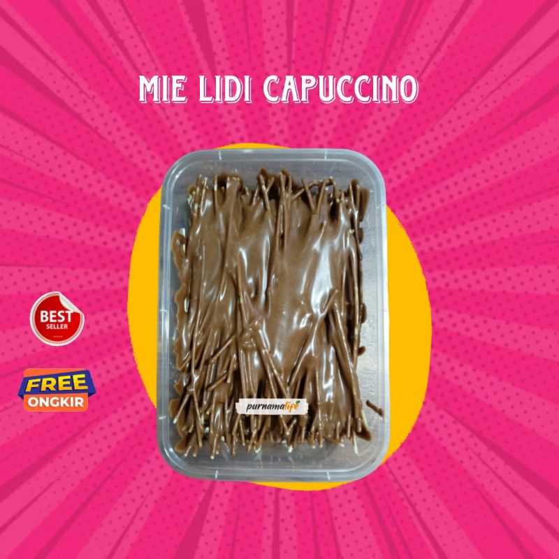 Jual [PREMIUM] MIE LIDI COKLAT LUMER RASA COKLAT PREMIUM KEMASAN BOX 500ML / MIE LIDI / JAJANAN ...