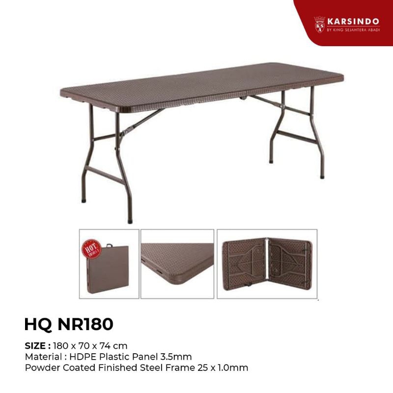Jual Meja Lipat Fiber / Meja Folding / Meja Portable / Meja Camping HQ ...