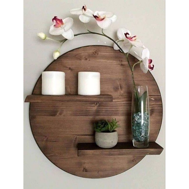 Jual Rak Ambalan Bulat - Rak unik - Rak Aesthetic | Shopee Indonesia