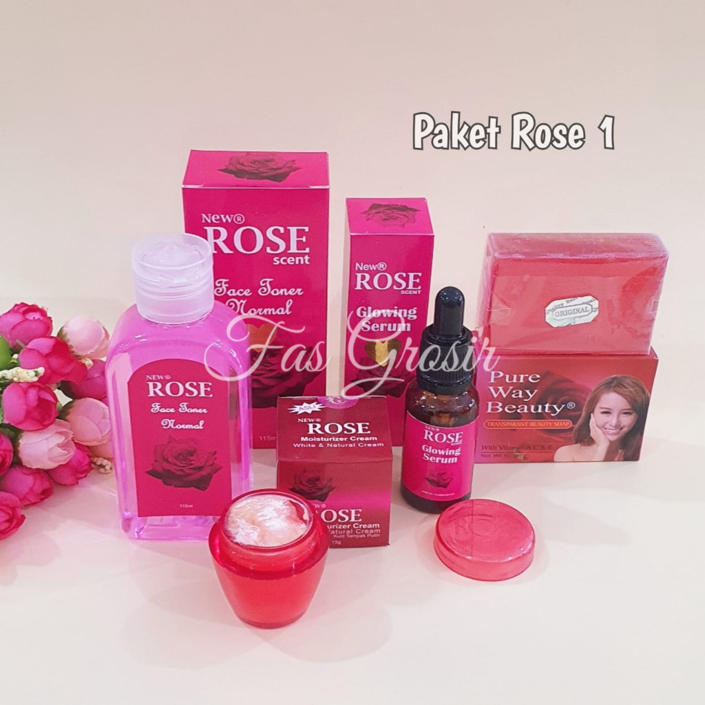 Jual PAKET CREAM ROSE ORIGINAL BPOM | Shopee Indonesia