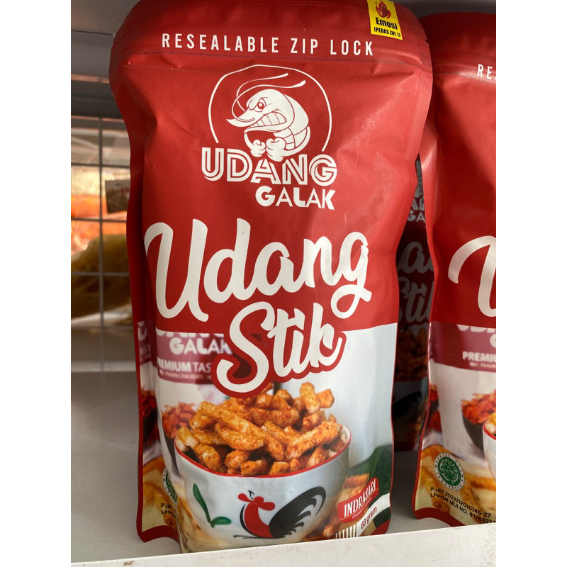 Jual Kerupuk udang stik cap udang galak (matang) | Shopee Indonesia