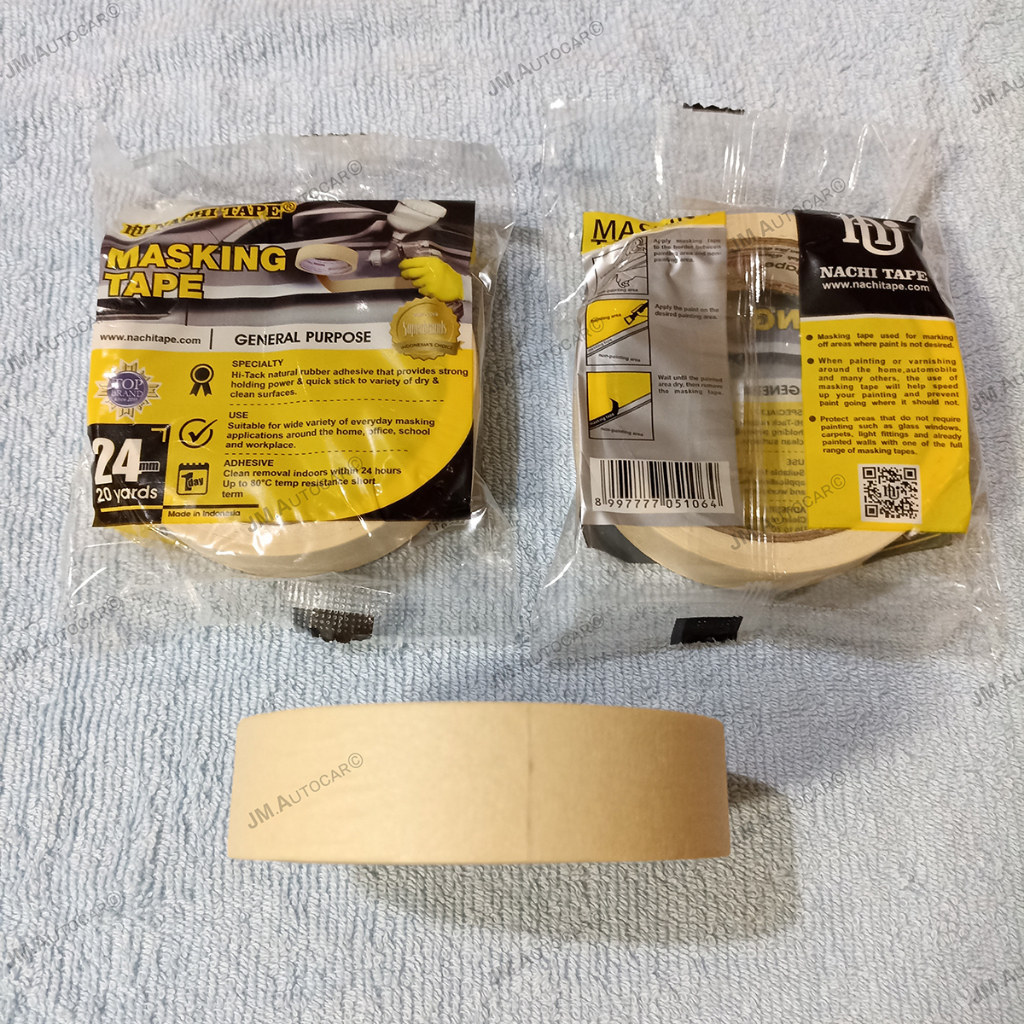 Jual Lakban Isolasi Selasiban Kertas Nachi Tape 20 yard / 1" 24mm / 2 ...