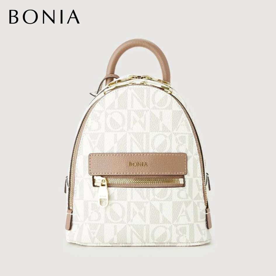 Jual Bonia - Monogram Mini Backpack | Shopee Indonesia