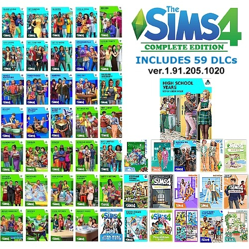 Jual The Sims 4 Complete Edition Full Download ALC + DLC | Shopee Indonesia