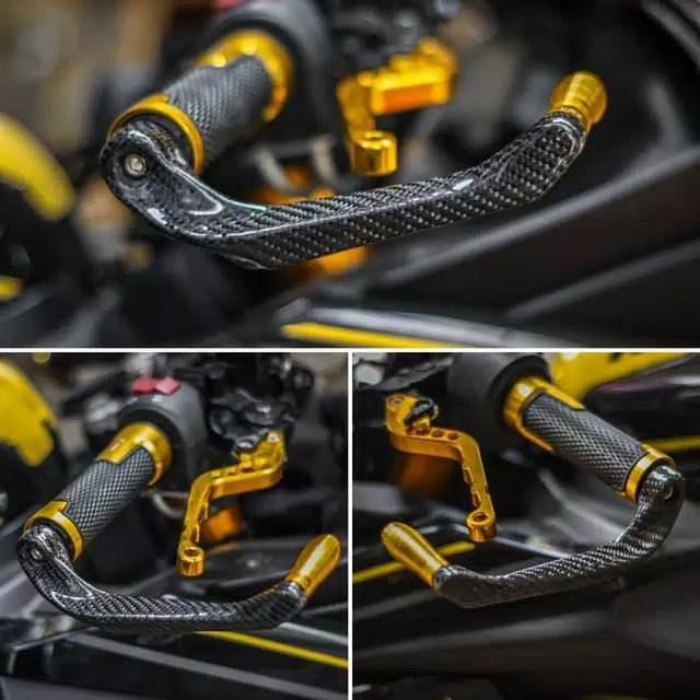 Jual Proguard Karbon Handguard Carbon Universal Semua Motor | Shopee ...