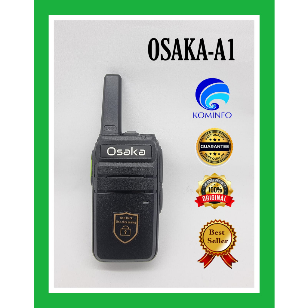 Jual Two Way Radio Komunikasi Walkie Talkie Osaka A-1 Handy Talky Premium | Shopee Indonesia