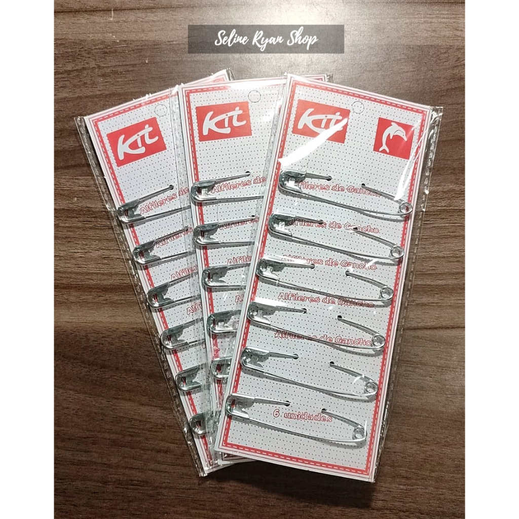 Jual 1 PACK 6PC Peniti Jumbo / Peniti Kasur / Peniti Bayi Stainless ...