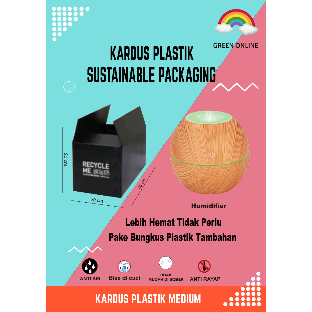 Jual Kotak Pengiriman Box Pindahan Ukuran 40x20x20 cm | Shopee Indonesia