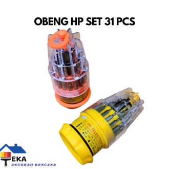 Jual Obeng Set 31 in 1 - Obeng Handphone - Elektronik - HP Laptop ...
