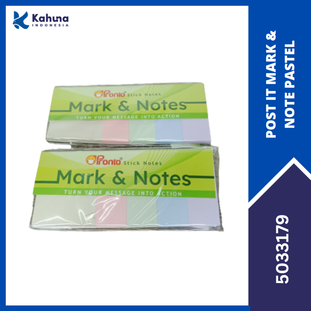Jual Mark & Notes Marker 20mmx50mm / Kertas Catatan Pronto [5033179 ...