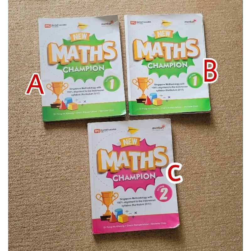 Jual BUKU MATHS CHAMPION MENTARI | Shopee Indonesia