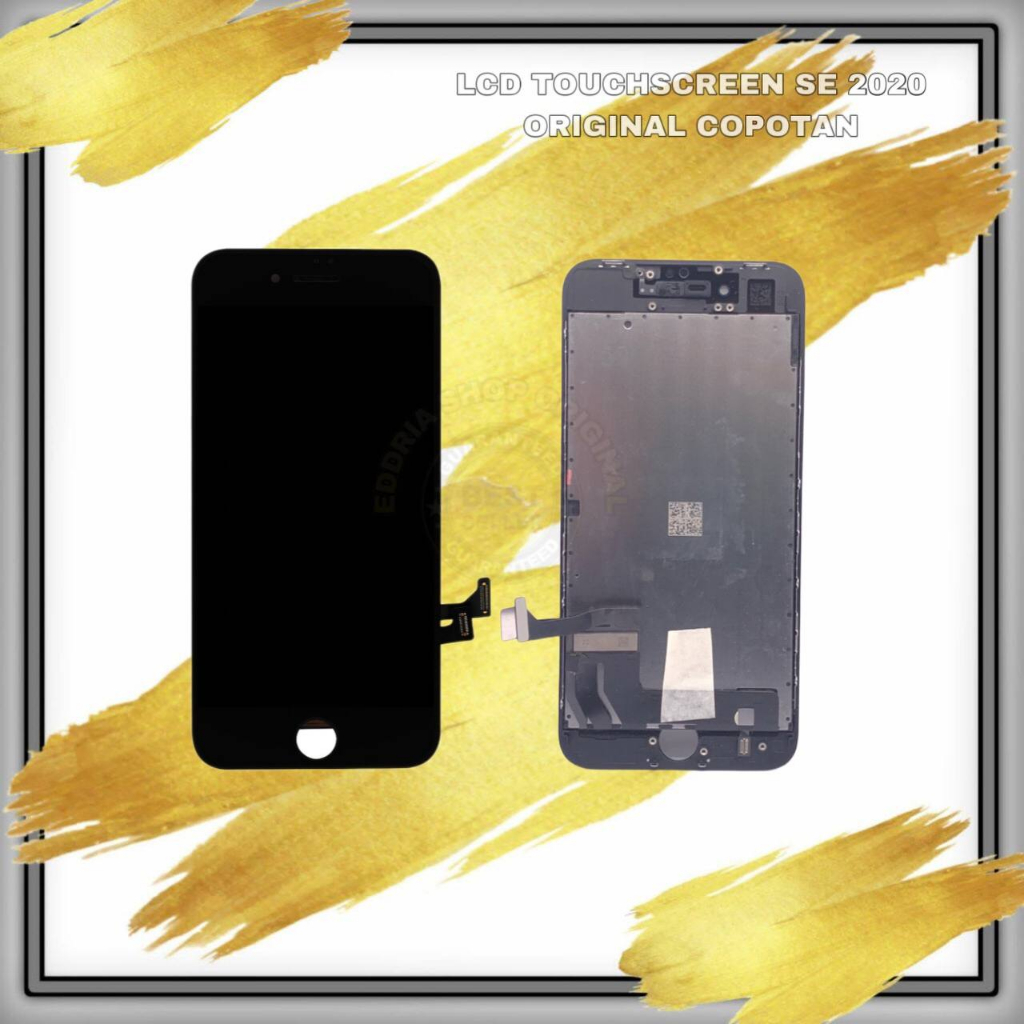 Jual FULLSET TOUCHSCREEN LCD SE 2020 ORIGINAL COPOTAN | Shopee Indonesia