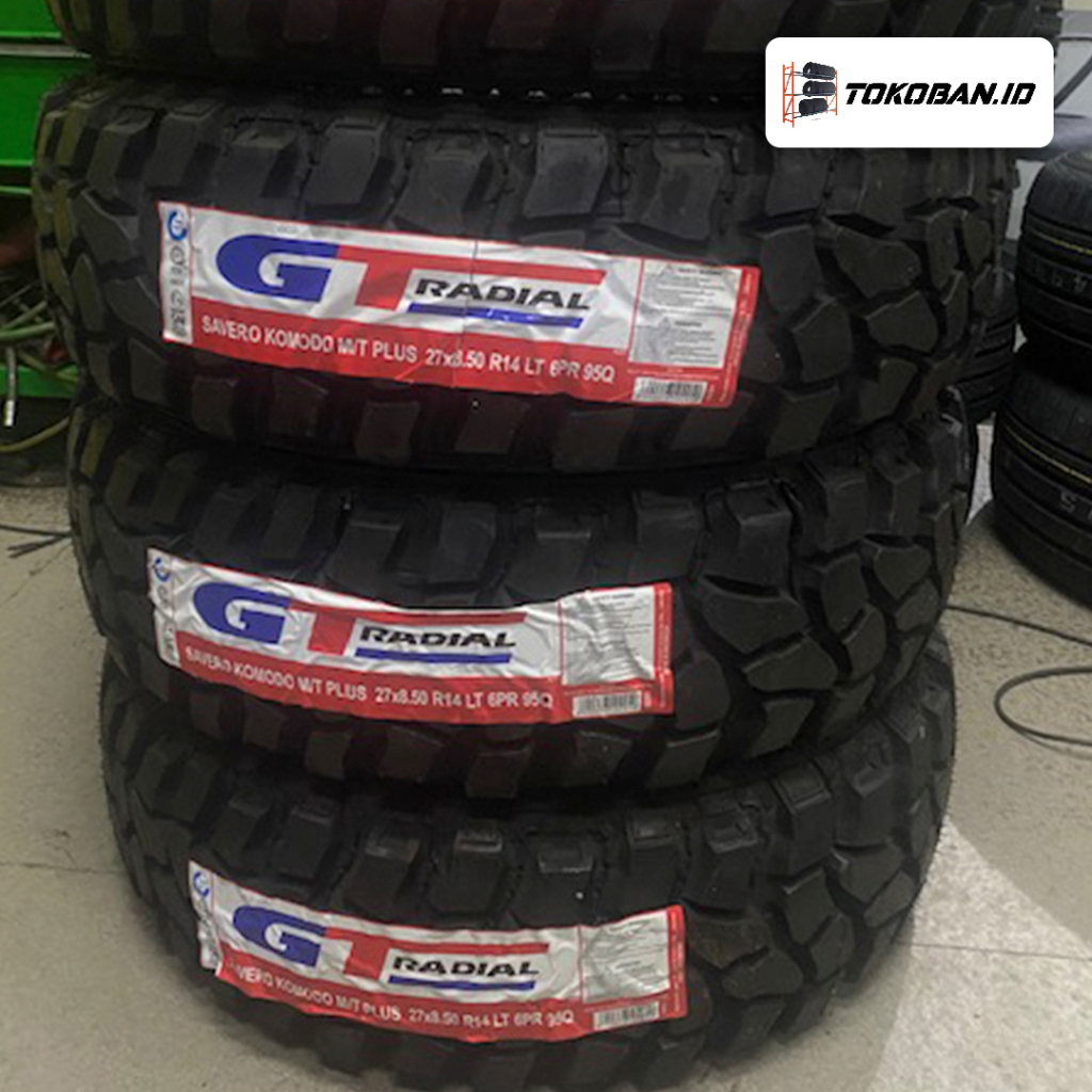 Jual Ban Mobil GT Radial SAVERO KOMODO MT PLUS 27 x 8.5 R14 | Shopee Indonesia