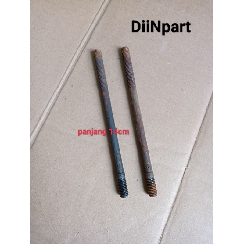 Jual Baud baut cilinder blok baut tusuk sate Suzuki RC 80,100 tornado copotan | Shopee Indonesia