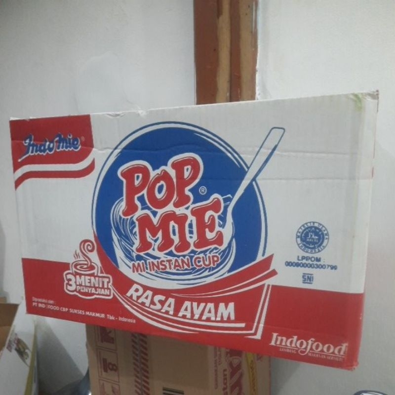 Jual 1 DUS POP MIE RASA AYAM ISI 24 PCS | Shopee Indonesia