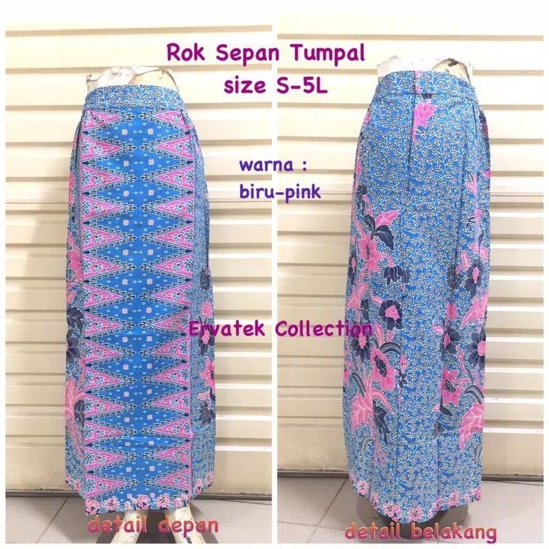Jual Rok Sepan Tumpal Bawahan Batik Pucuk Rebung Betawi Abang None ...