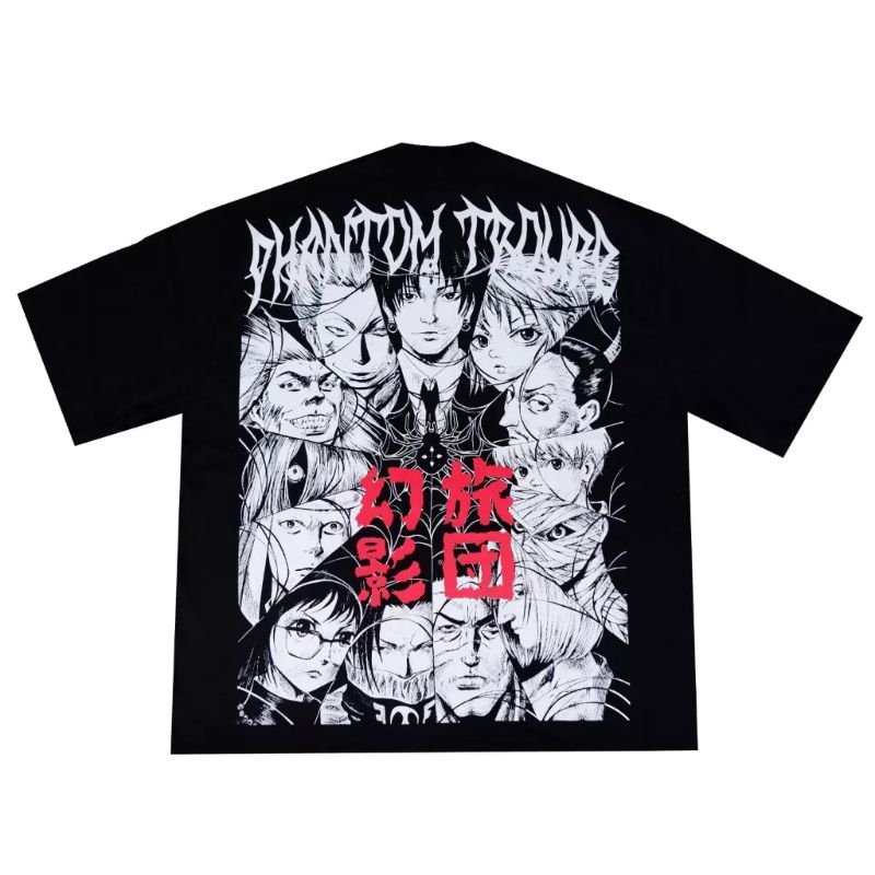 Jual PHANTOM TRUOPE KAOS BIG OVERSIZE HUNTER X HUNTER GENIE RYODAN ...