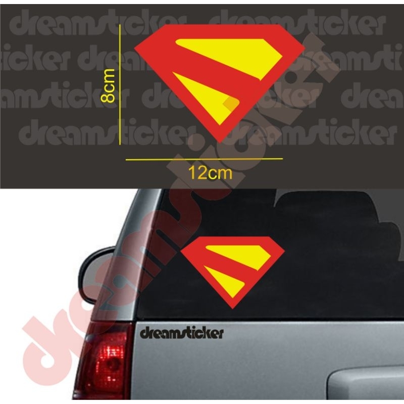 Jual Cutting Sticker Superman Kingdom Come Logo Stiker | Shopee Indonesia